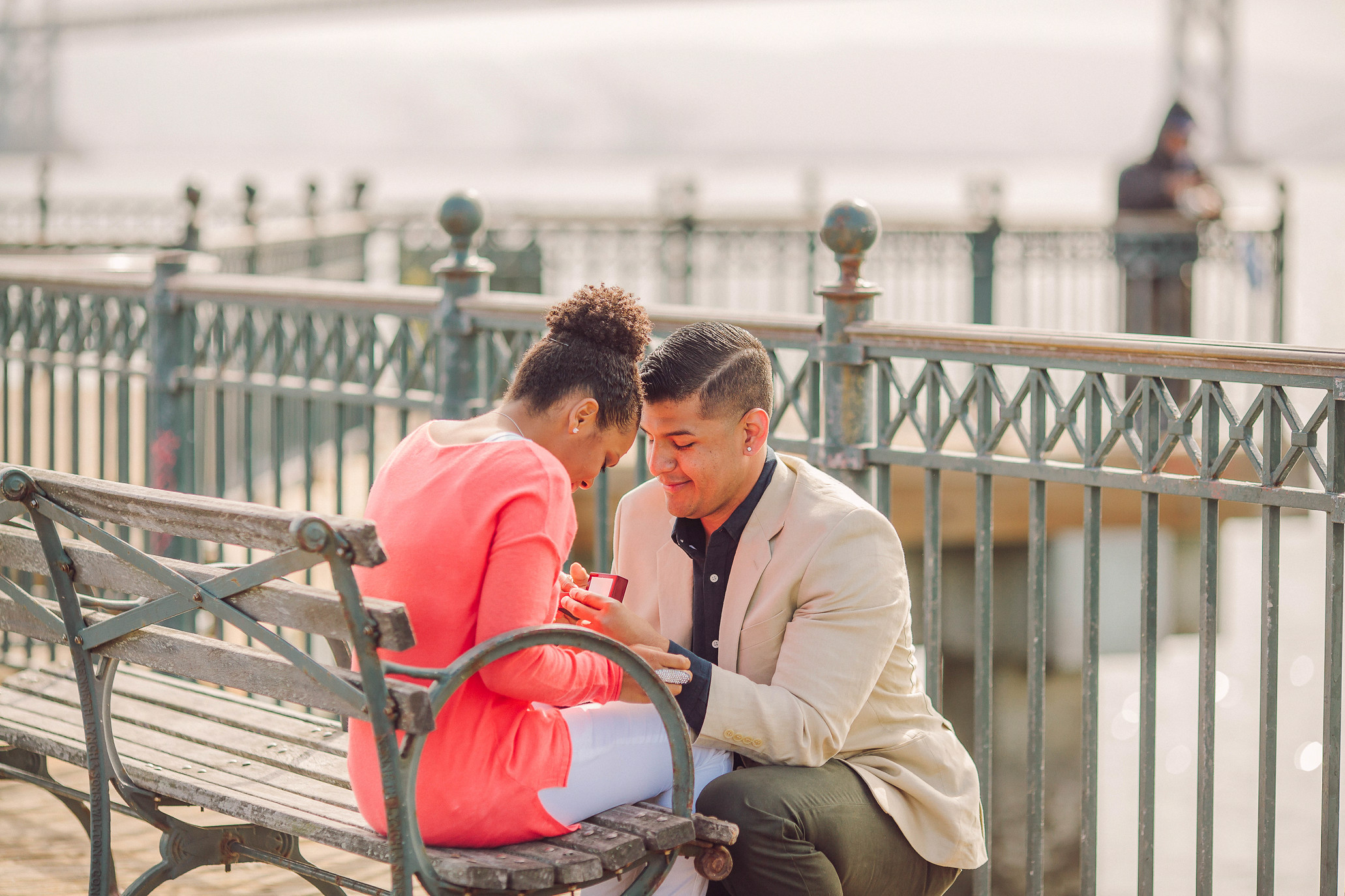 Sweet Surprise Proposal in San Francisco /// Romantic Proposal Ideas ...